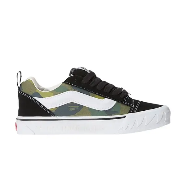 VANS Bape X Premium Knu Skool 'camo Green - Black