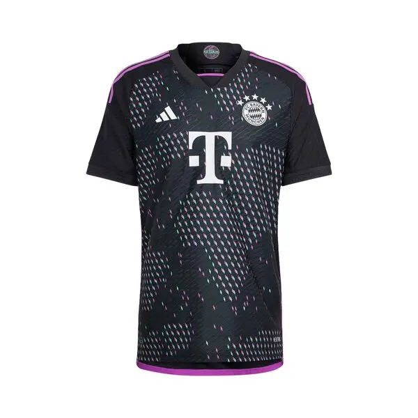 Adidas Fc Bayern 23/24 Authentic Away Jersey - Black