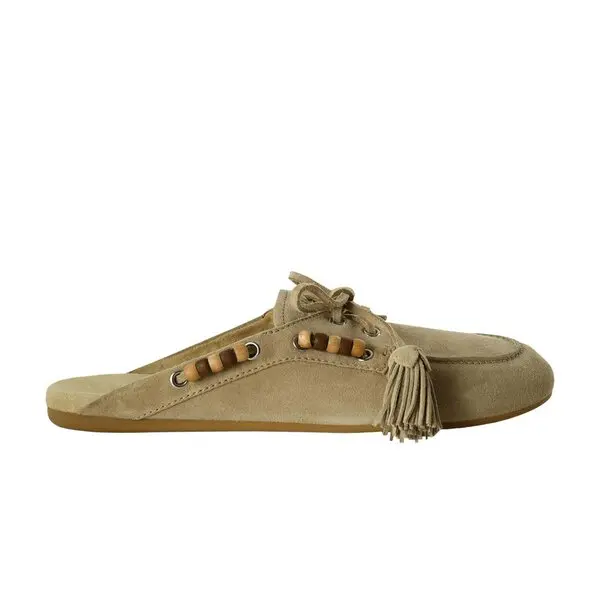 Miu Miu Wmns Scamosciato Sabot Mules 'desert