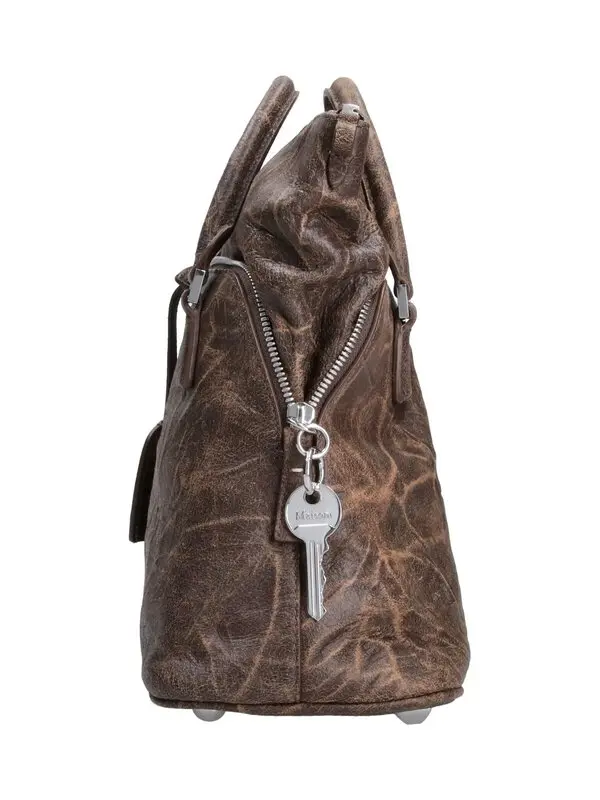 MAISON MARGIELA Mini Handbag "5 Ac Soft - Brown
