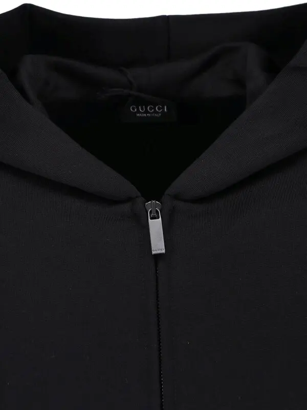 Gucci Zip Hoodie "web