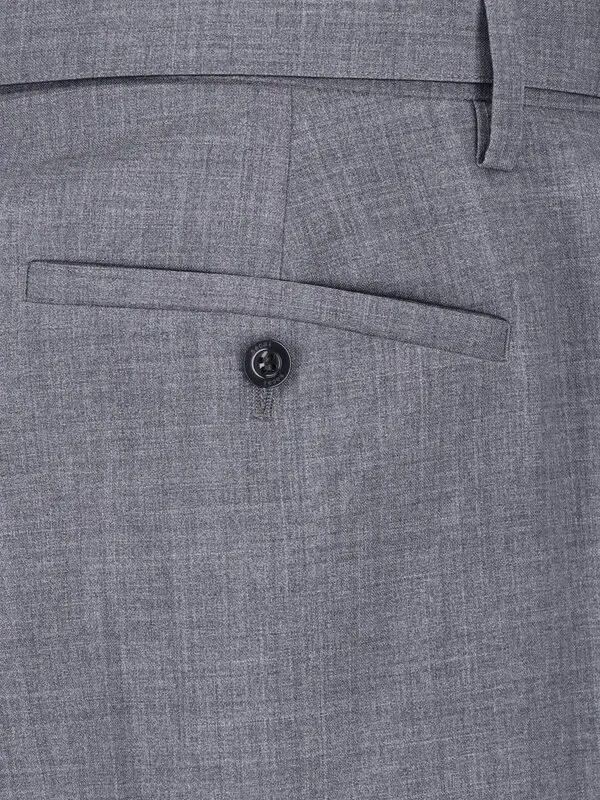 Sacai Tailored Trousers With Belt