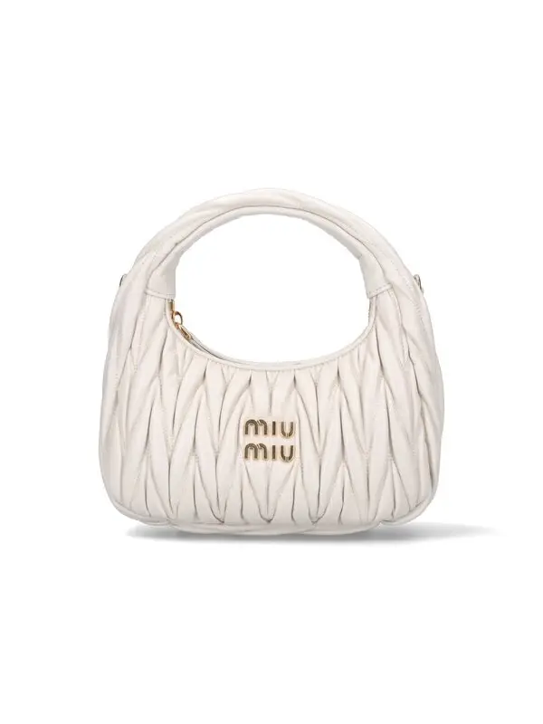 Miu Miu Hobo Bag "wander - White