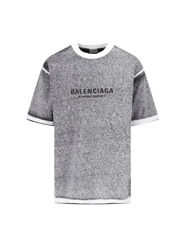 Balenciaga T-shirt "sketchy - Gray