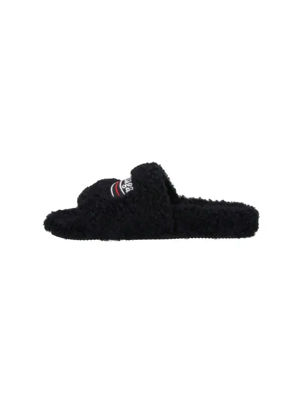 Balenciaga Sandals "furry