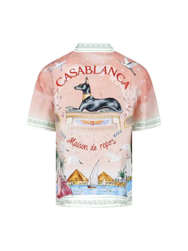 Casablanca Shirt "ethereal Cuban