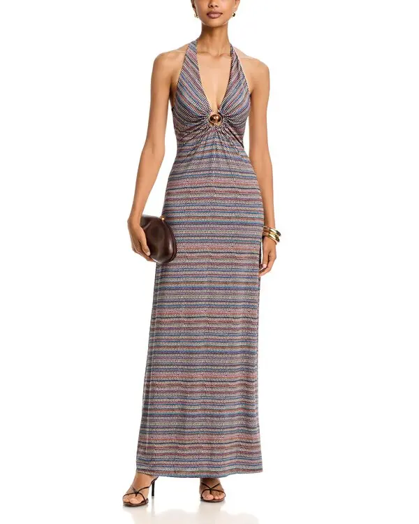 AFRM Huston Halter Maxi Dress