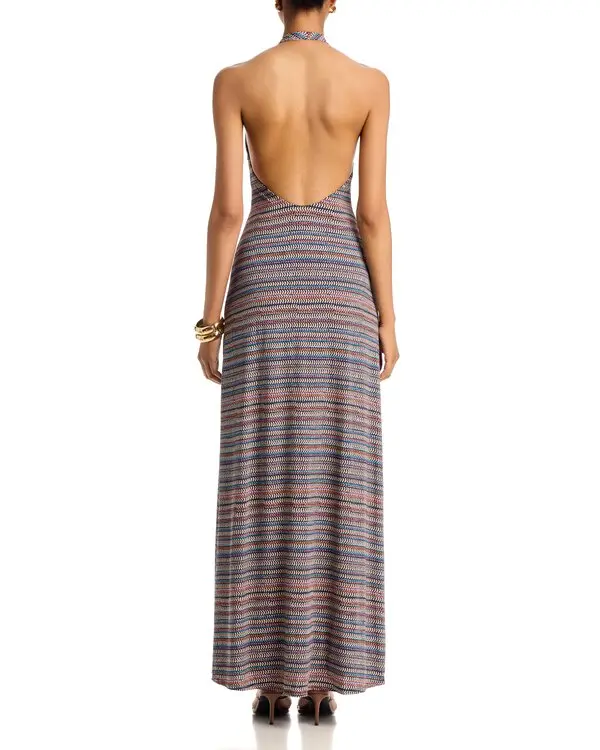 AFRM Huston Halter Maxi Dress
