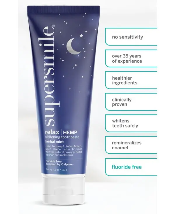 SUPERSMILE Relax Whitening Toothpaste And Accelerator Kit