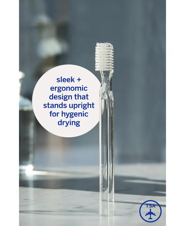 SUPERSMILE 6 Pack New Generation 45degree Toothbrush Set