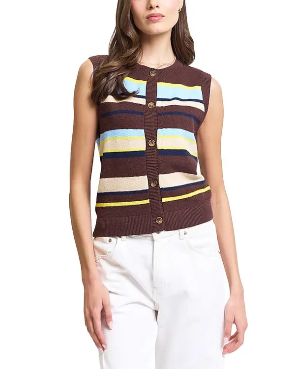 Central Park West Marlon Stripe Shell