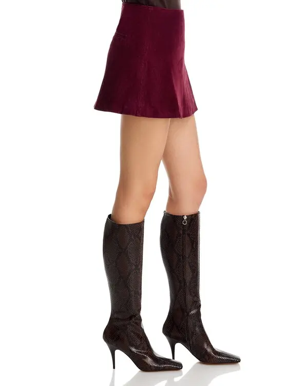 Blanknyc Real Suede Skirt