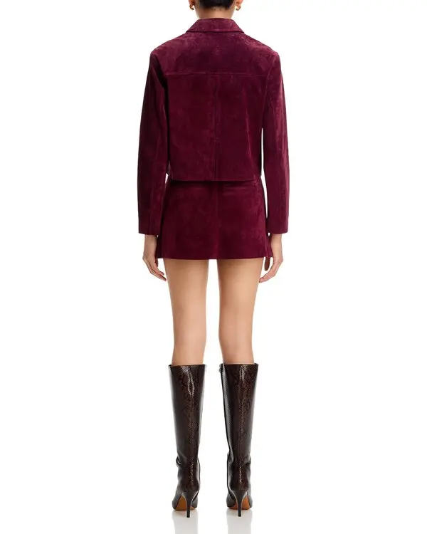 Blanknyc Real Suede Skirt