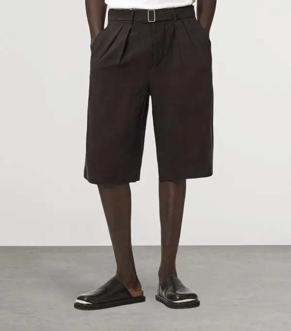 ALLSAINTS Lyocell-linen Marko Shorts