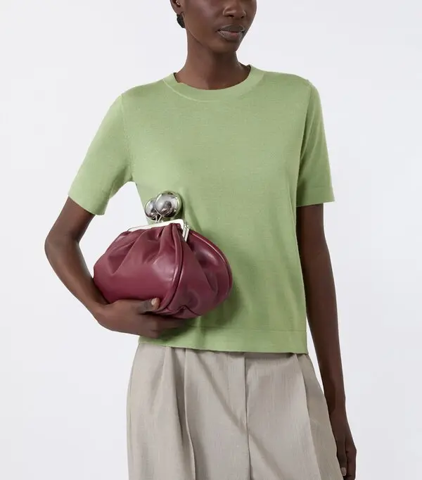 Max Mara Wool-silk Knit Top