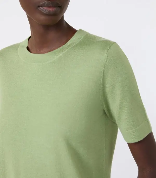 Max Mara Wool-silk Knit Top