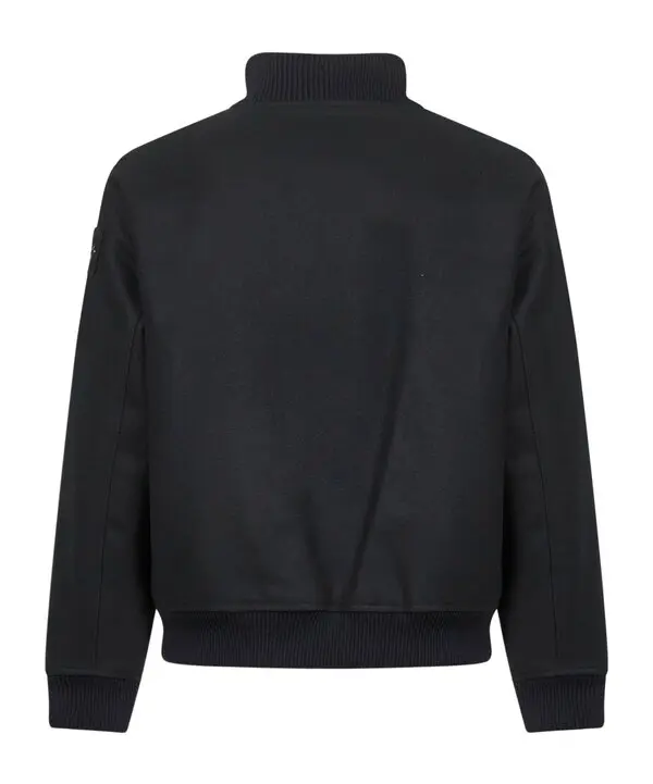 Stone Island Logo Patch Zip-up Jacket