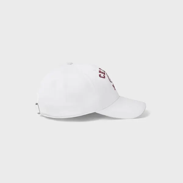 Celine Baseball Cap In Washed Cotton Gabardine