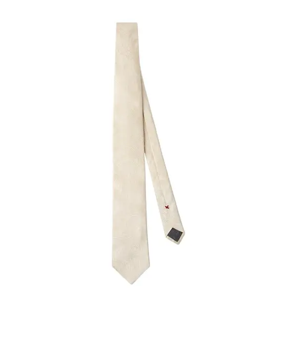Brunello Cucinelli Paisley Printed Pointed Tip Tie