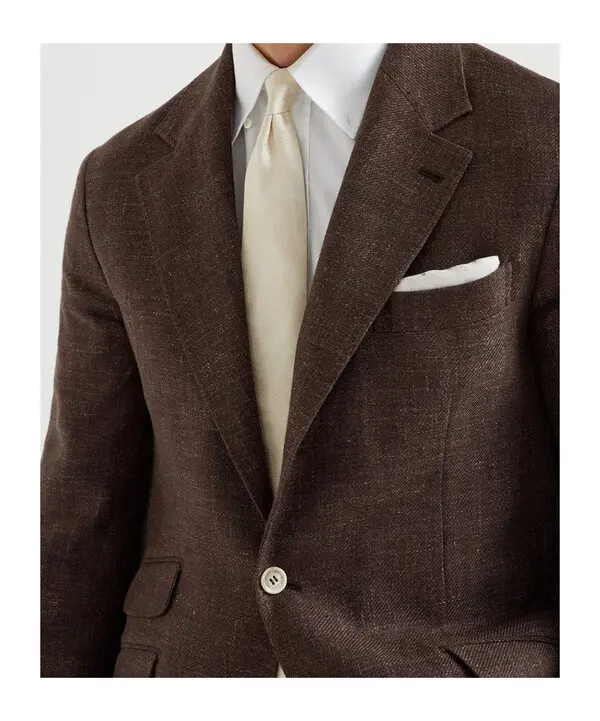 Brunello Cucinelli Paisley Printed Pointed Tip Tie