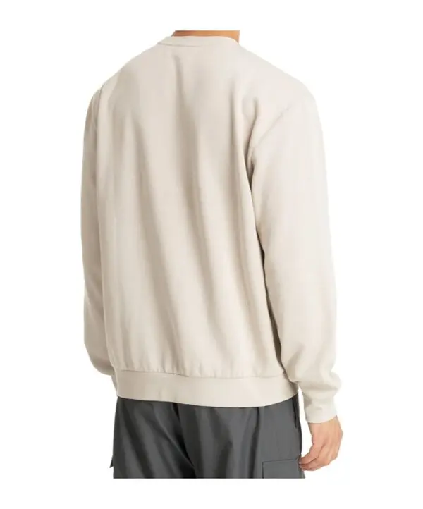 EA7 Visibility Crew-neck Cotton Sweatshirt