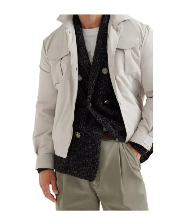 Brunello Cucinelli Padded Flap-pocket Jacket