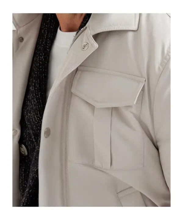 Brunello Cucinelli Padded Flap-pocket Jacket