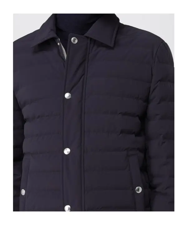 Brunello Cucinelli Padded Shirt Jacket With Press-stud Fastening