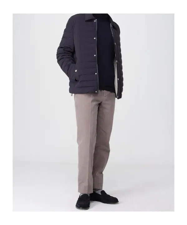 Brunello Cucinelli Padded Shirt Jacket With Press-stud Fastening
