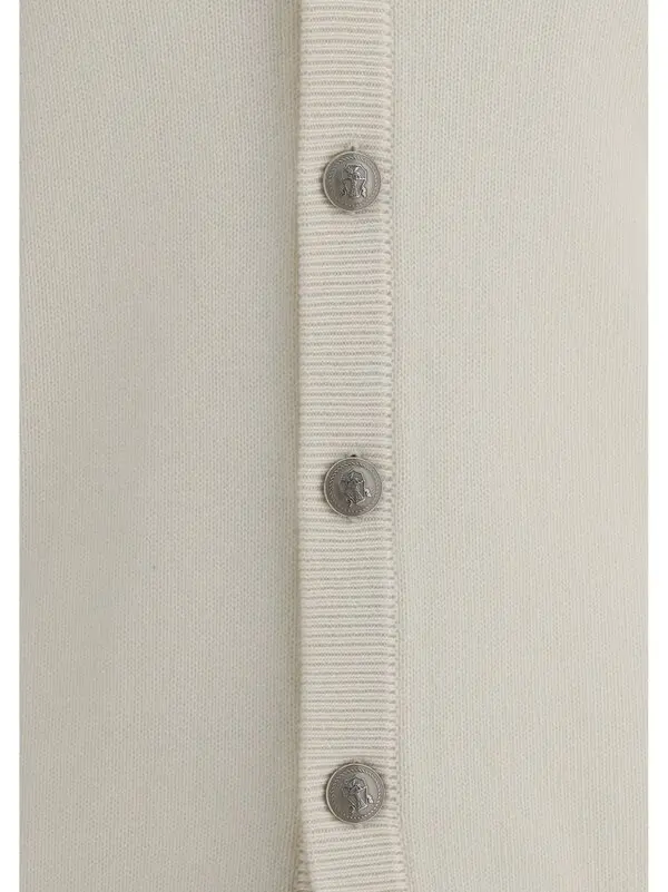 Brunello Cucinelli V-neck Knitted Cardigan
