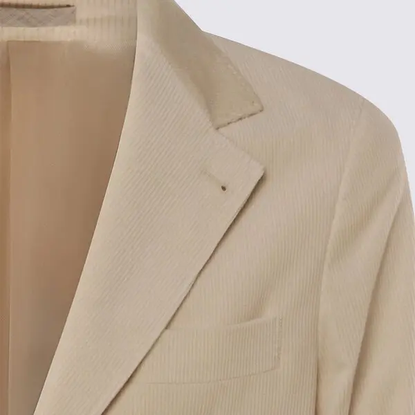 Brunello Cucinelli Single Breasted Long Sleeved Blazer - No