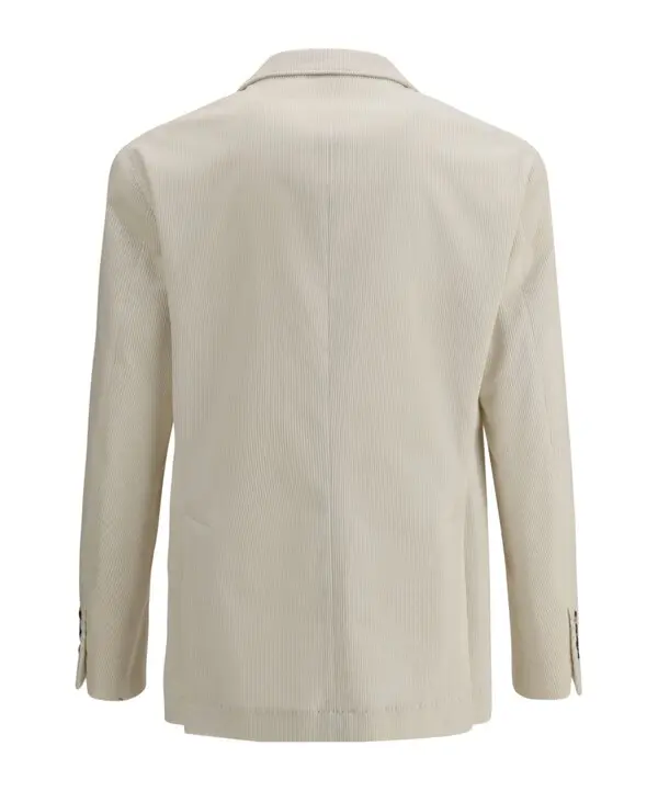 Brunello Cucinelli Single Breasted Long Sleeved Blazer