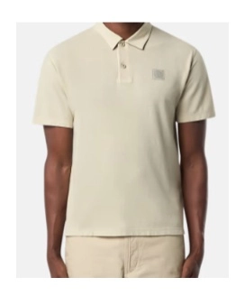 Stone Island Logo Patch Short-sleeved Polo Shirt