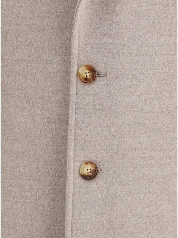 Brunello Cucinelli Lapel Long Sleeve Coat
