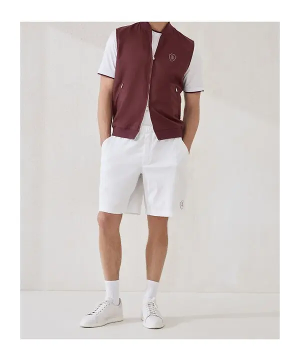 Brunello Cucinelli Zip-front Logo Vest