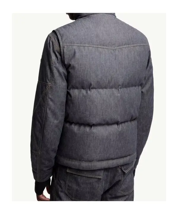 Moncler Krachan Down Denim Vest