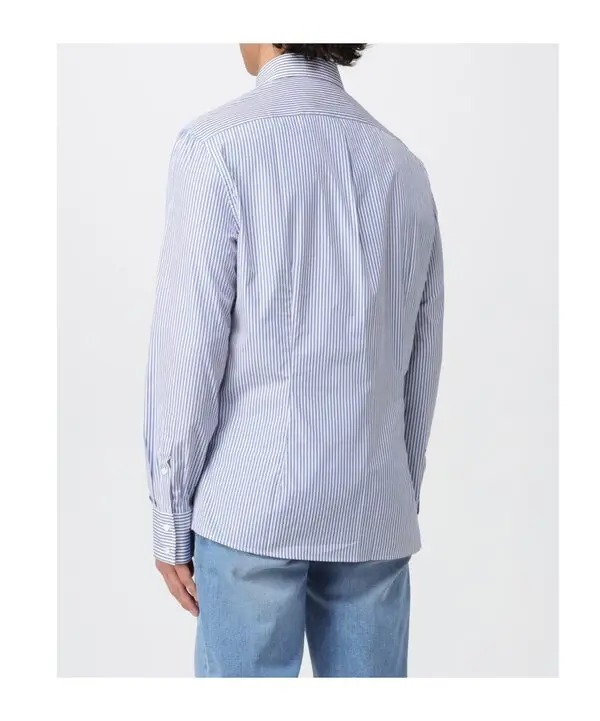 Brunello Cucinelli Striped Poplin Shirt