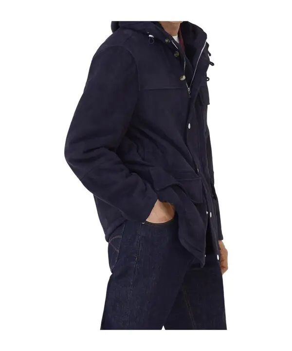 Brunello Cucinelli Zip-up Hooded Jacket