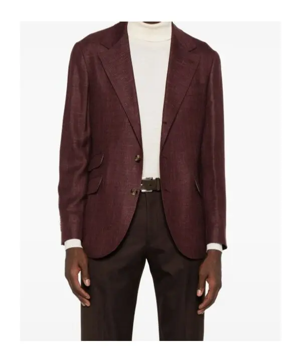 Brunello Cucinelli Silk-blend Blazer