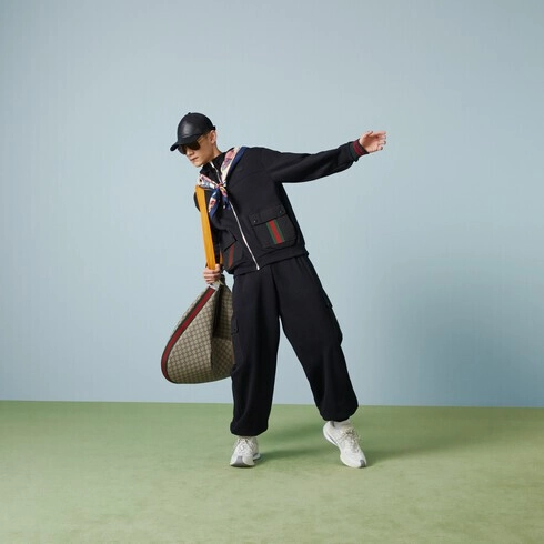 Gucci Cotton Jersey Jogging Pant With Web