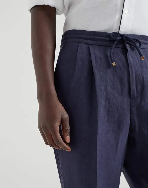 Brunello Cucinelli Linen Trousers