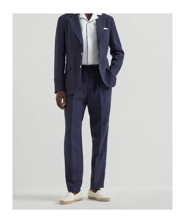 Brunello Cucinelli Linen Trousers