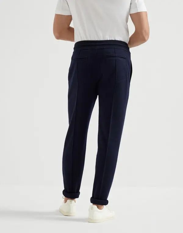Brunello Cucinelli Elastic Drawstring Waist Pants