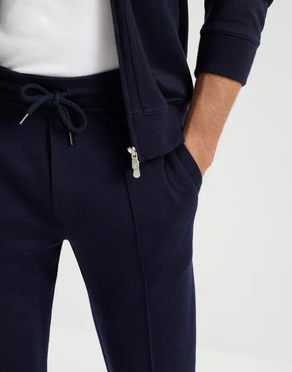Brunello Cucinelli Elastic Drawstring Waist Pants