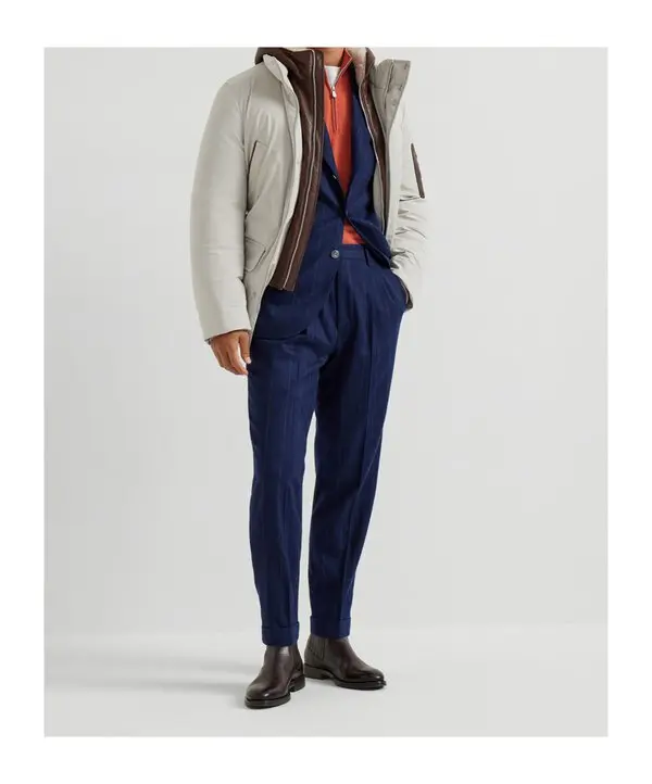 Brunello Cucinelli Zip-up Hooded Jacket