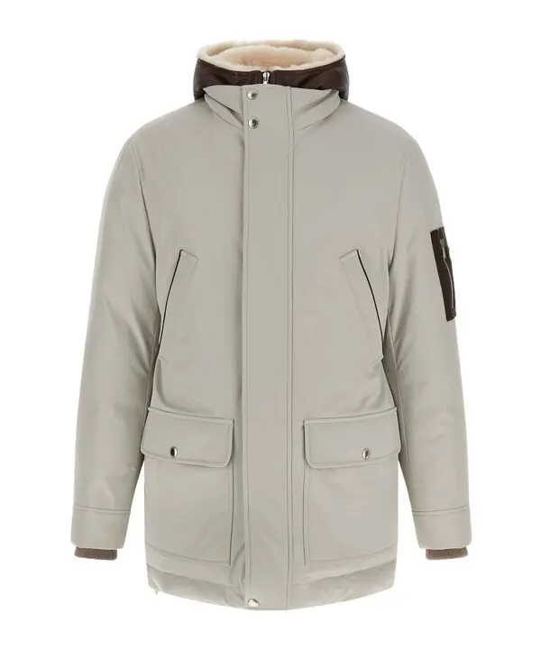 Brunello Cucinelli Zip-up Hooded Jacket