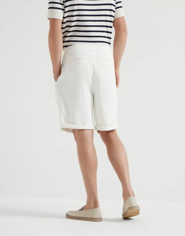 Brunello Cucinelli Drawstring-waist Bermuda Shorts