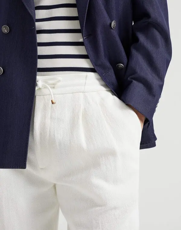 Brunello Cucinelli Drawstring-waist Bermuda Shorts