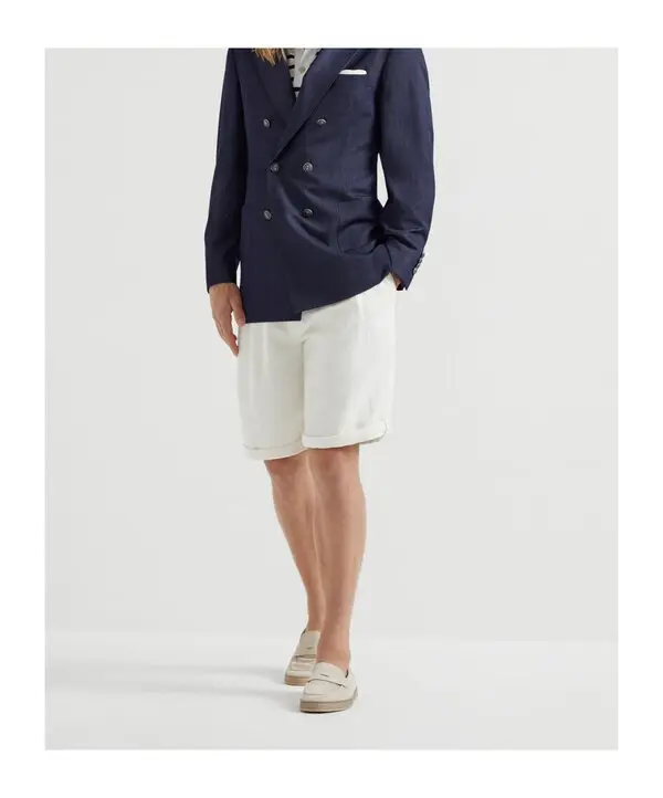 Brunello Cucinelli Drawstring-waist Bermuda Shorts