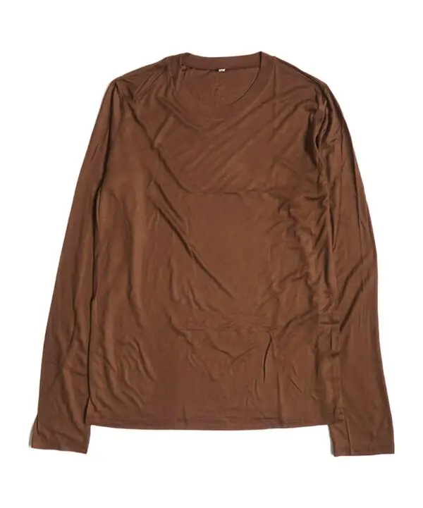 BASERANGE Round-neck Long-sleeve Top - Ocular
